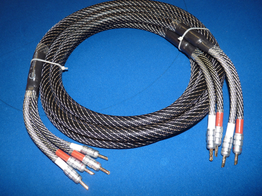 Top-End Shielded Speaker Cable 2.5m. A+++ Grade. 2N2. 3.5m/pr and Bi ...