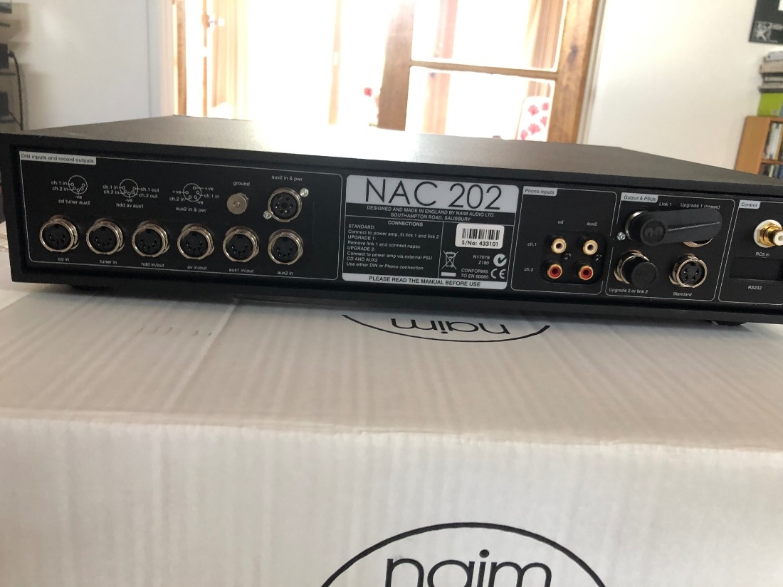 NAIM NAC 202 pre-amplifier AS NEW 2018 build Save over $1000 Dealer Ad ...