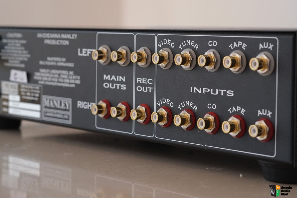 Manley Jumbo Shrimp Preamplifier (remote volume) Photo #1030120 ...