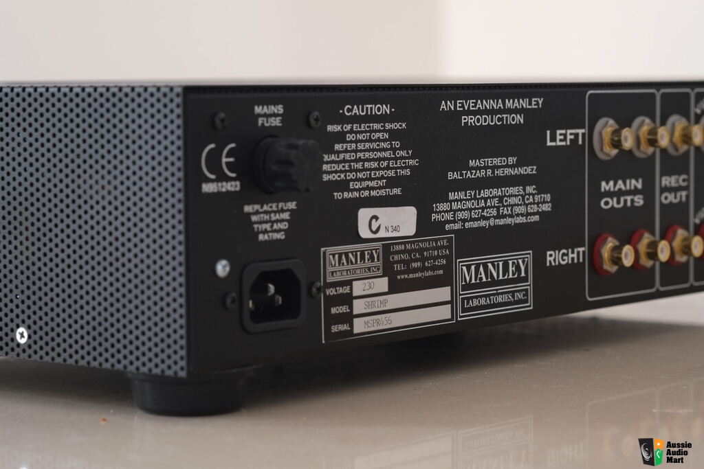 Manley Jumbo Shrimp Preamplifier (remote volume) Photo #1030120 ...
