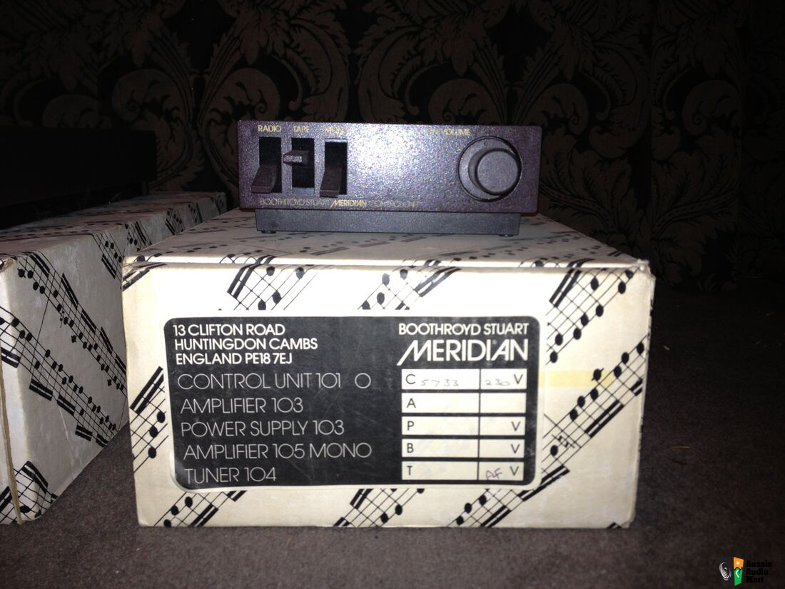 Meridian 105 Mono Blocks 100W Each Photo #1072926 - Aussie Audio Mart