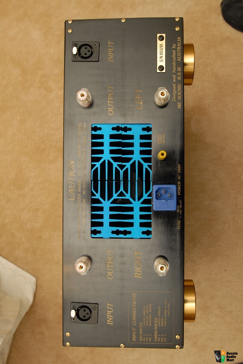 ME 850 Power Amplifier Aluminium Version in Excellent Condition Photo ...