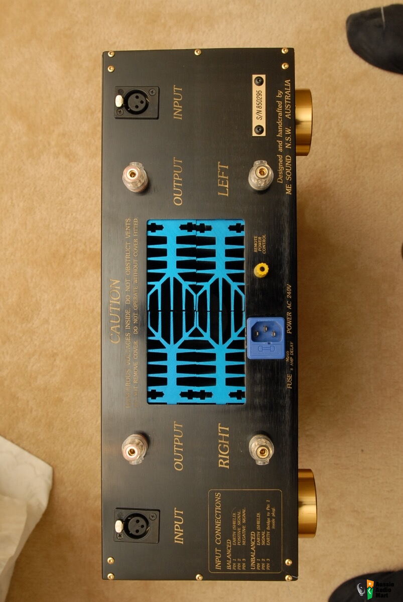 ME 850 Power Amplifier Aluminium Version in Excellent Condition Photo ...