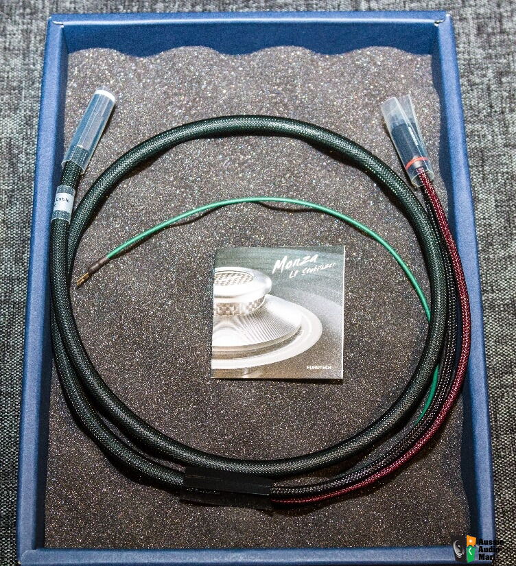 Furutech AG-12 Silver Plated phono cable (1.2m) Straight DIN to RCA ...