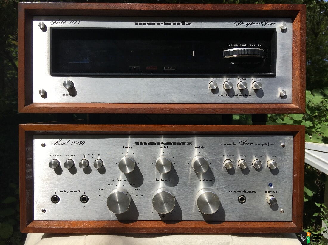 Marantz 1060 Intergrated amplifier and Marantz 104 tuner both in WC10 ...