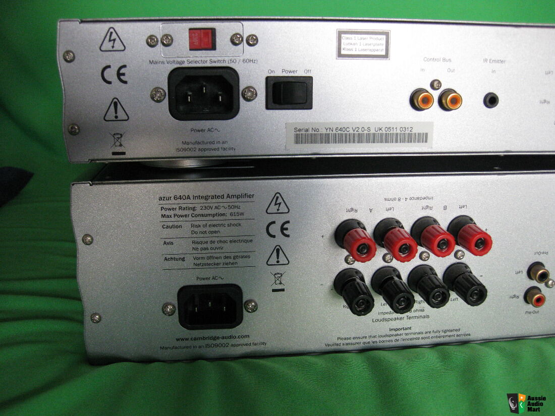Cambridge Audio Azur 640 system comprising of 640A Amplifier and 640C ...