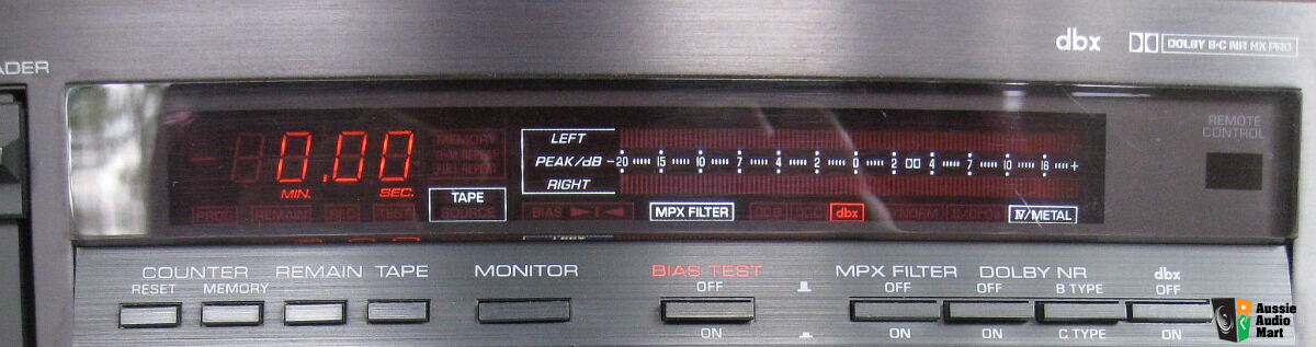Yamaha KX-800 casette deck. Possibly the best you can get now. 3 Heads ...