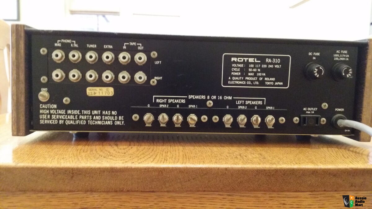 Vintage (1970's) Rotel RA-310 amplifier Photo #1584417 - Aussie Audio Mart
