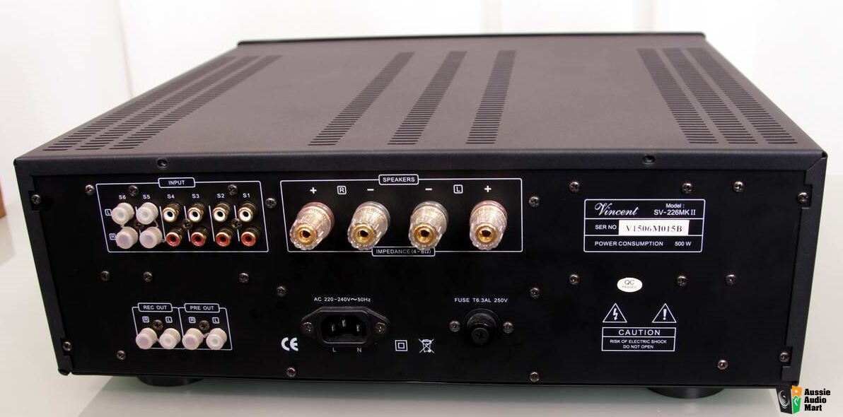 VINCENT SV 226 Mk II Hybrid Amp with remote Photo #1824466 - Aussie ...