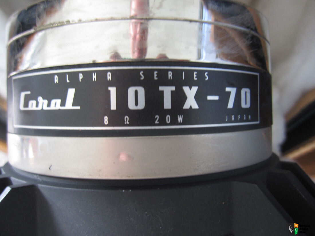 Coral 10TX-70 Alpha Series Coax speaker Photo #1831612 - Aussie Audio Mart