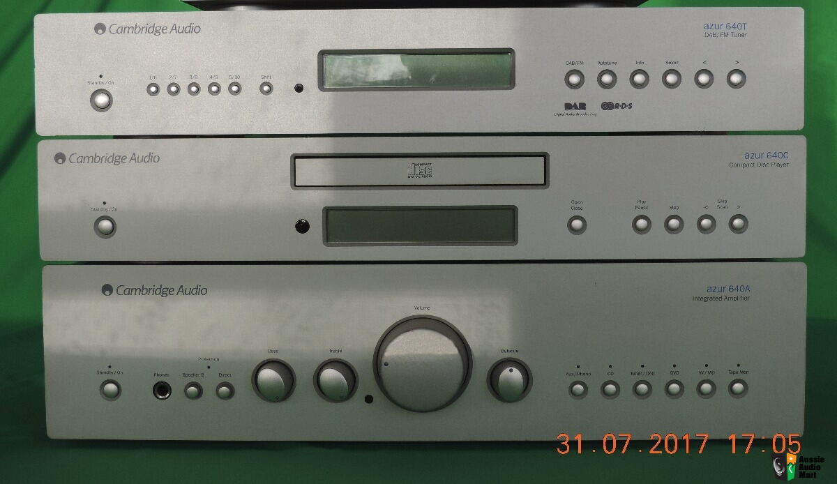 Cambridge Audio 640 Series - 640Amp & 640Cd player - Great audiophile ...