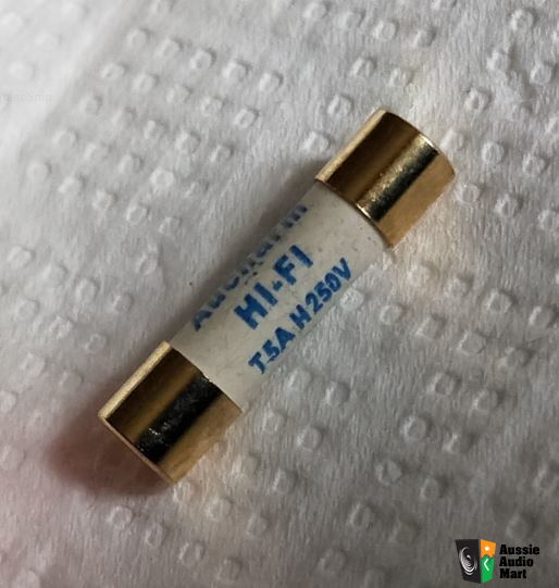 Hi Quality Audio Grade Slow Blow Ceramic Body Gold Plated Silver ...