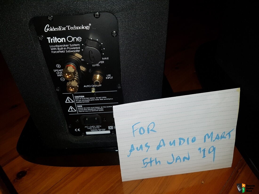 GoldenEar Triton One -- speaker pair Golden Ear T1 Photo #2111069 ...