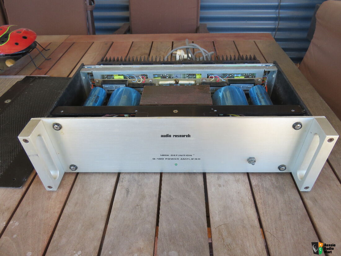 Vintage Audio Research D100 power amp and Aussie prototype pre-amp ...