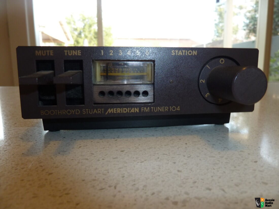 Boothroyd Stuart Meridian FM Tuner Photo #2352975 - Aussie Audio Mart