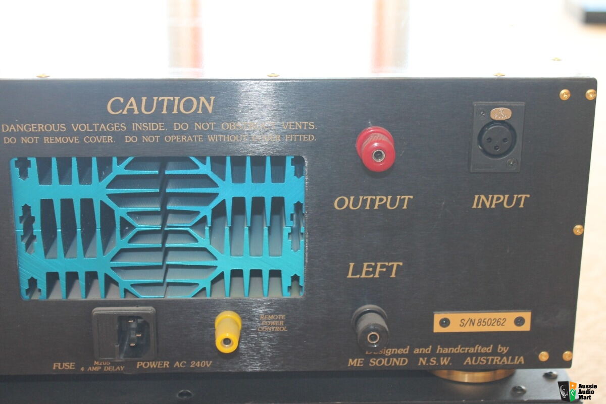 ME850 power amplifier Photo #2613731 - Aussie Audio Mart