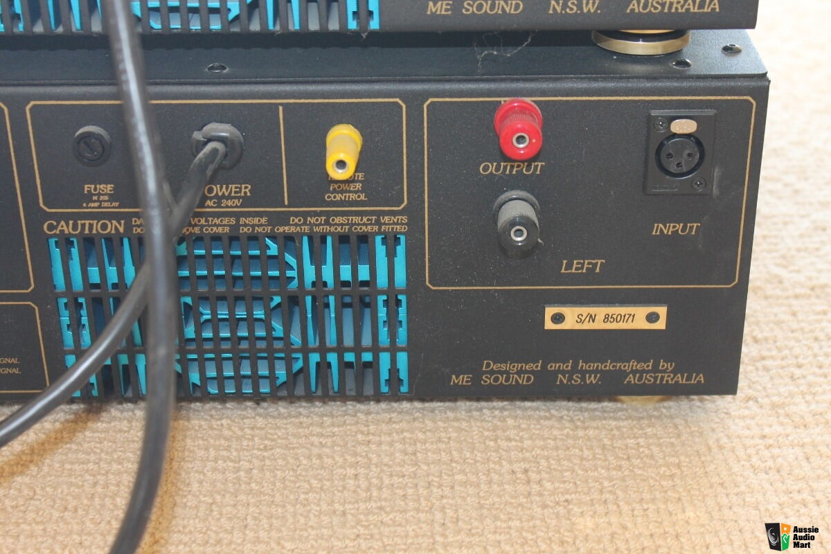ME850 power amplifier Photo #2613771 - Aussie Audio Mart