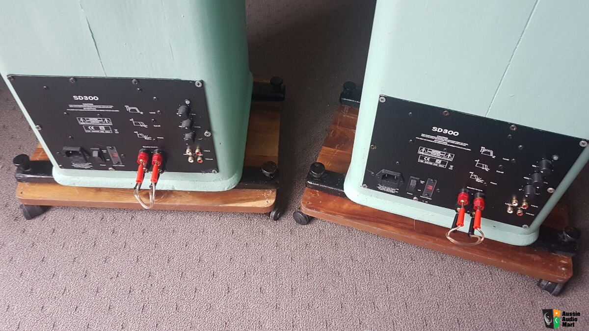 John Hageman 77 Litre enclosures" - floor standing 3 way bass reflex ...