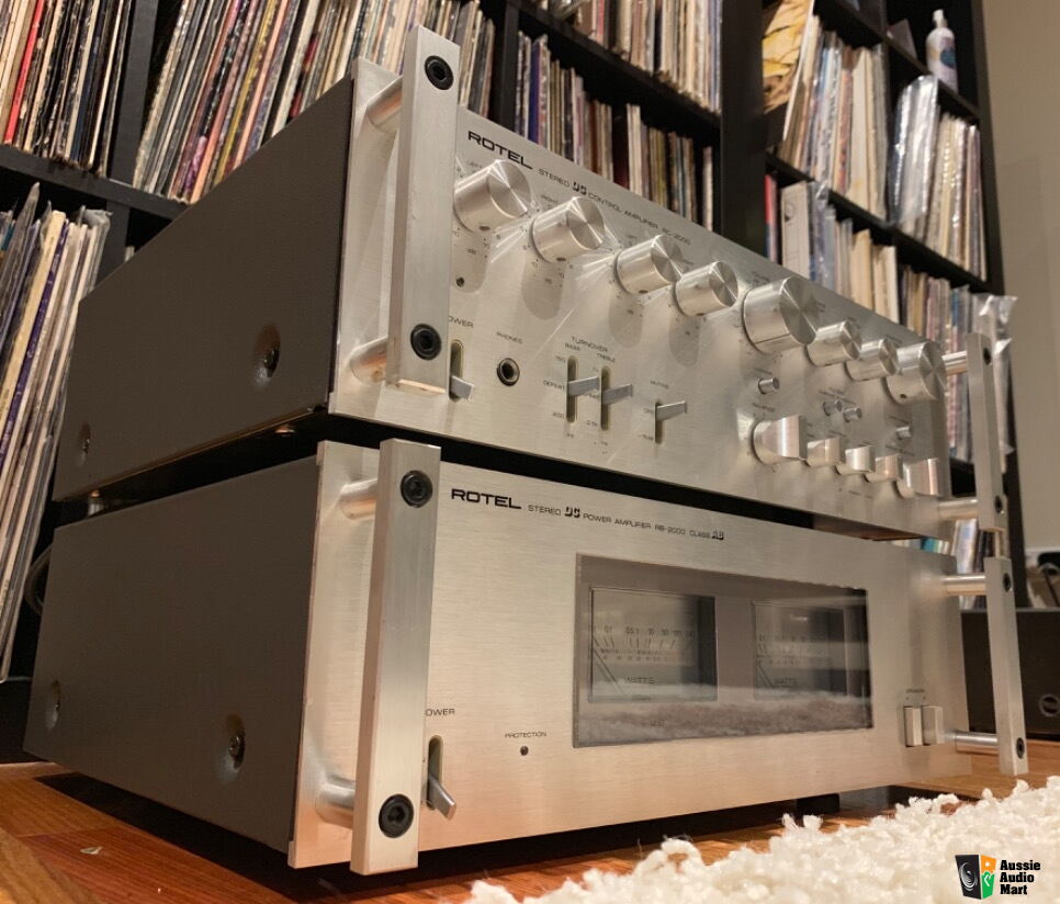 Rotel RB-2000 and RC-2000 amplifiers Photo #2942761 - Aussie Audio Mart