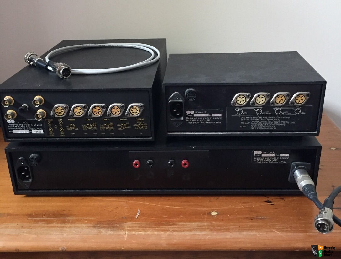 NAIM NAC 32.5 Preamp + NAIM NAR250 Power Amp Photo #3104942 - Aussie ...