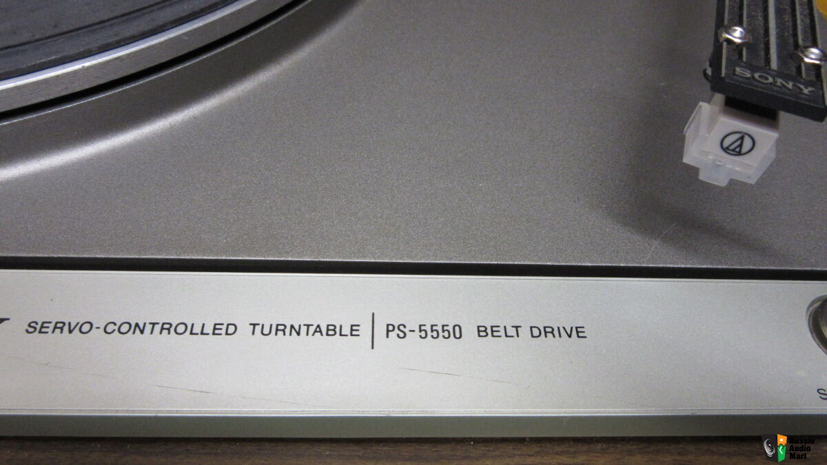SONY PS-5550 Auto Return 2 speed belt drive turntable Photo #3724690 ...