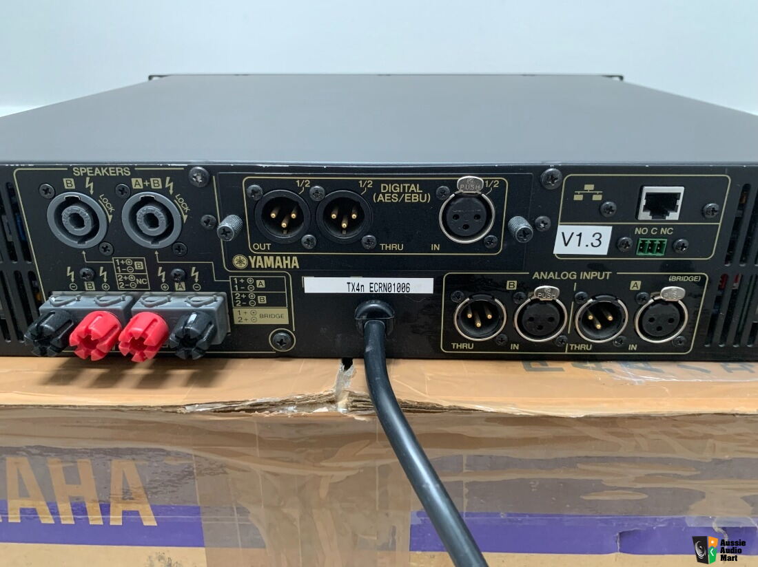 Yamaha TX4n Pro Power Amplifier with DSP - *REAL* 2200W/Ch - Perfect ...