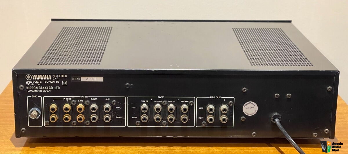Yamaha C4 Preamplifier Control Amplifier Highend Phono Stage Very Good ...