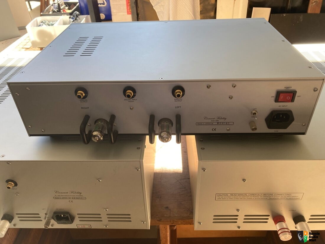 Concert Fidelity Zl -200 fx mono blocks Photo #3980237 - Aussie Audio Mart