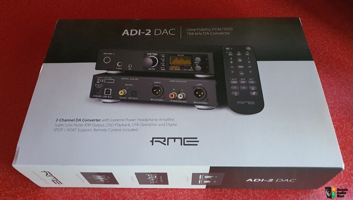 RME ADI-2 DAC FS - Preamp - DAC - Headphone Amplifier Photo #4411238 ...