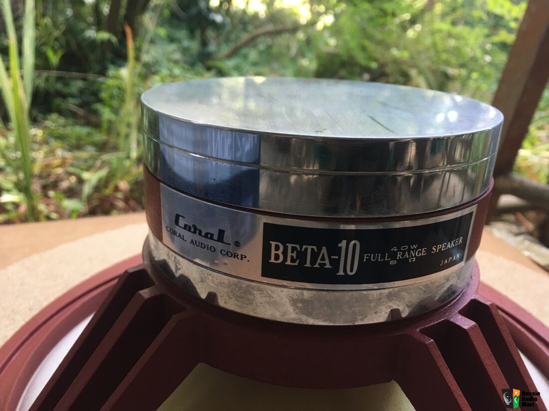 Coral Beta 10 Full Full Range Drivers Photo #4443780 - Aussie Audio Mart