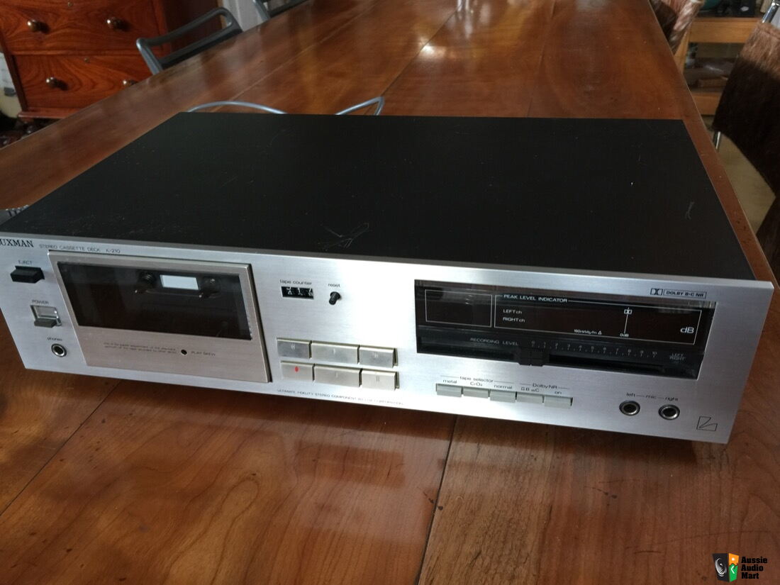 Pending - Luxman K-210 Logic controlled cassette deck 3 tape type ...