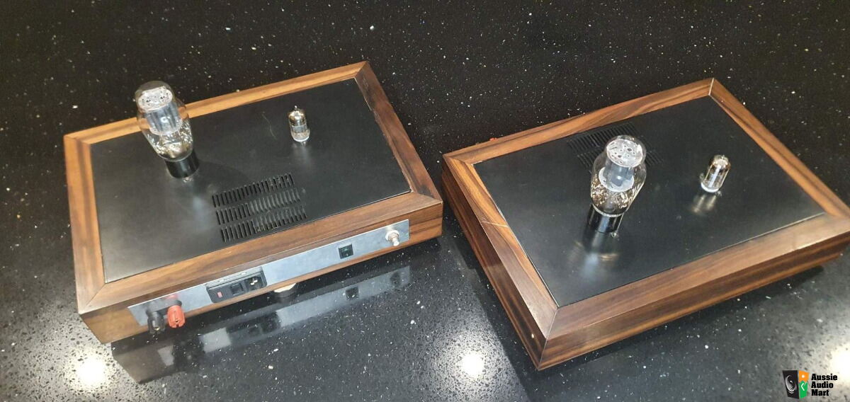 Exemplar Audio 2A3 single ended mono amplifiers For Sale - Aussie Audio ...