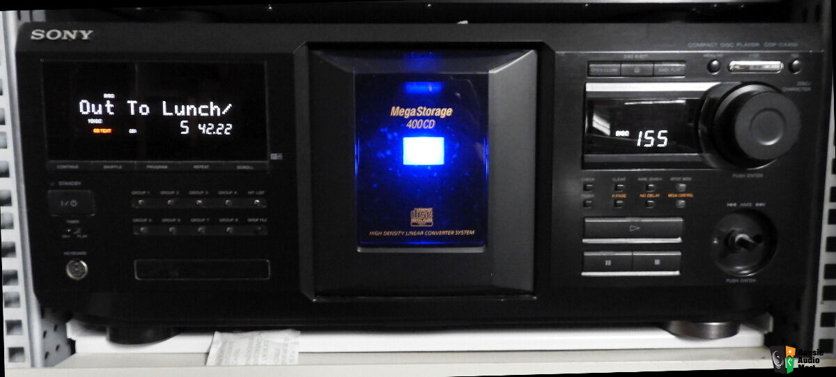 Sony CDP-CX450 - 400 CD Juke Box in top condition, featuring two-way ...