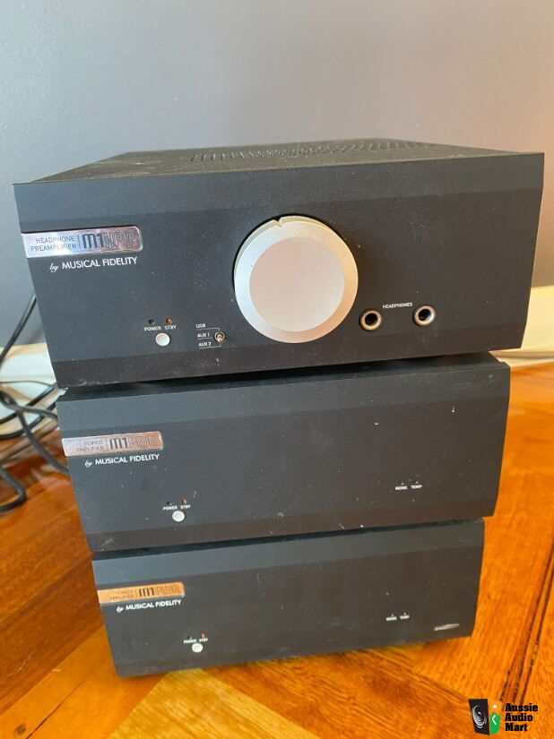 Musical Fidelity M1 pre-amp and power amps (x2) For Sale - Aussie Audio ...