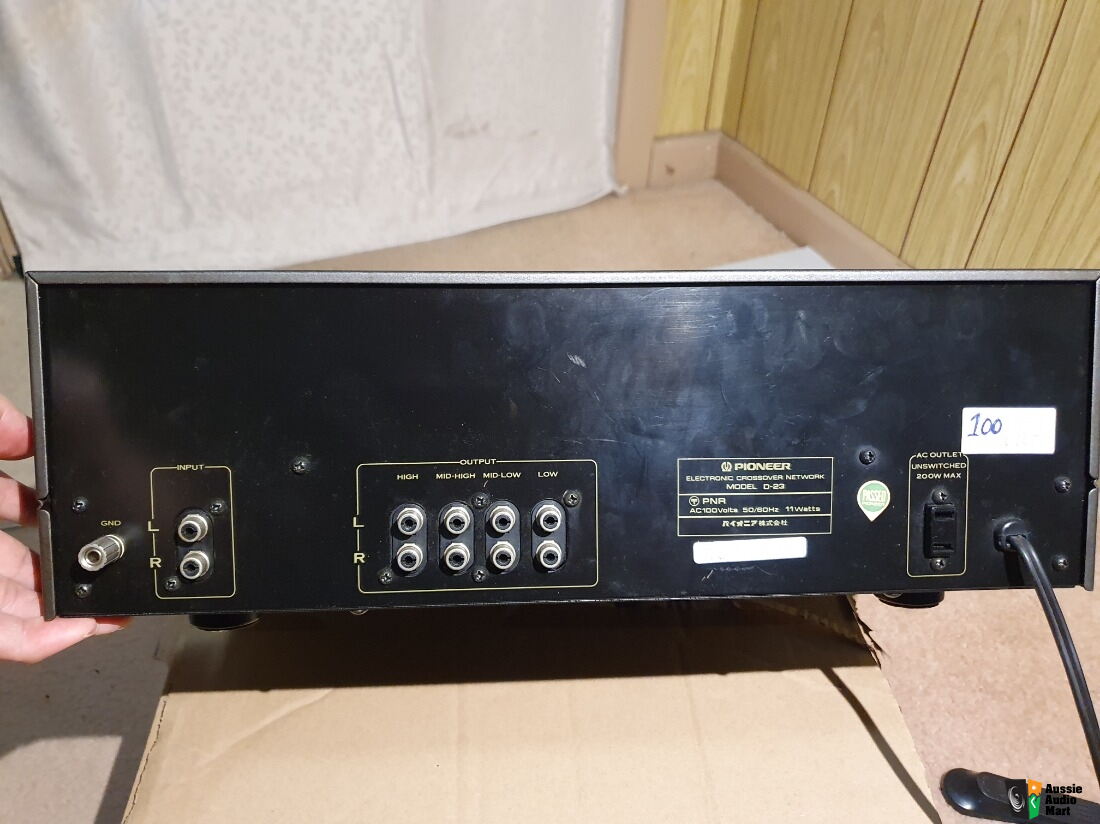 Pioneer D23 4-Way Active Crossover Photo #4850109 - Aussie Audio Mart