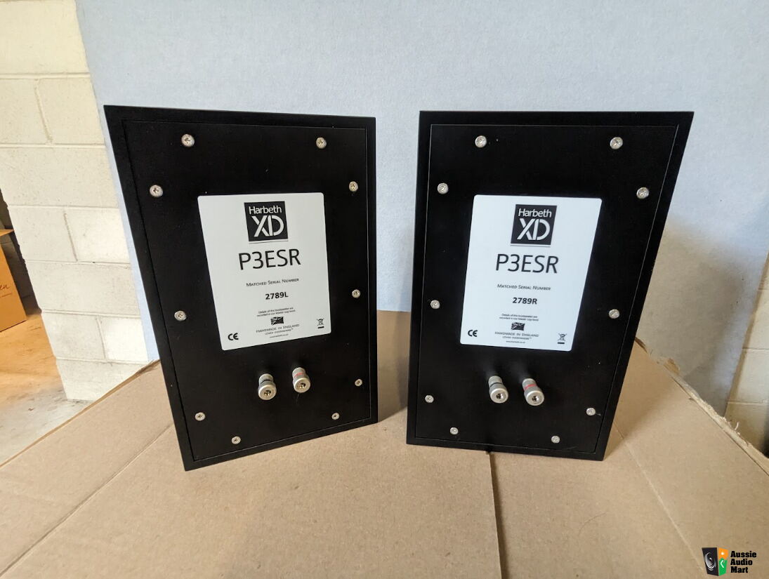 Harbeth P3 ESR XD (Black) + Ion Forge Desktop Stands Photo #4997870 ...