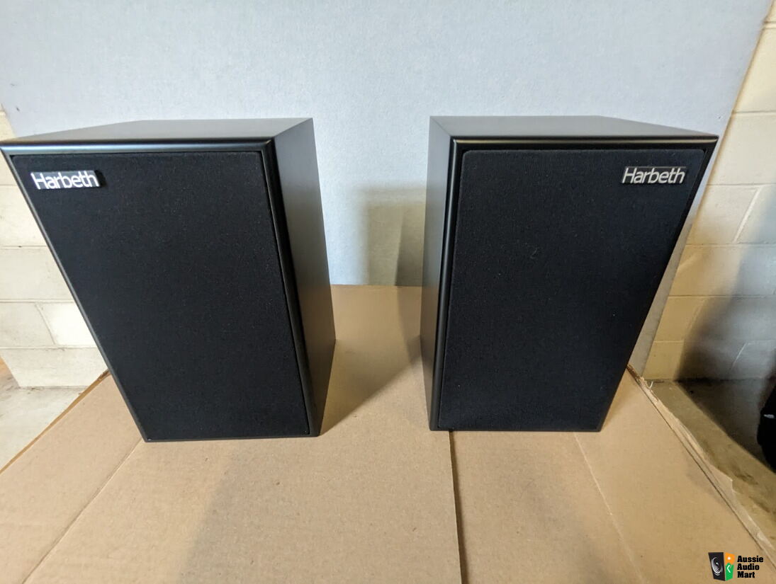 Harbeth P3 ESR XD (Black) + Ion Forge Desktop Stands Photo #4997870 ...