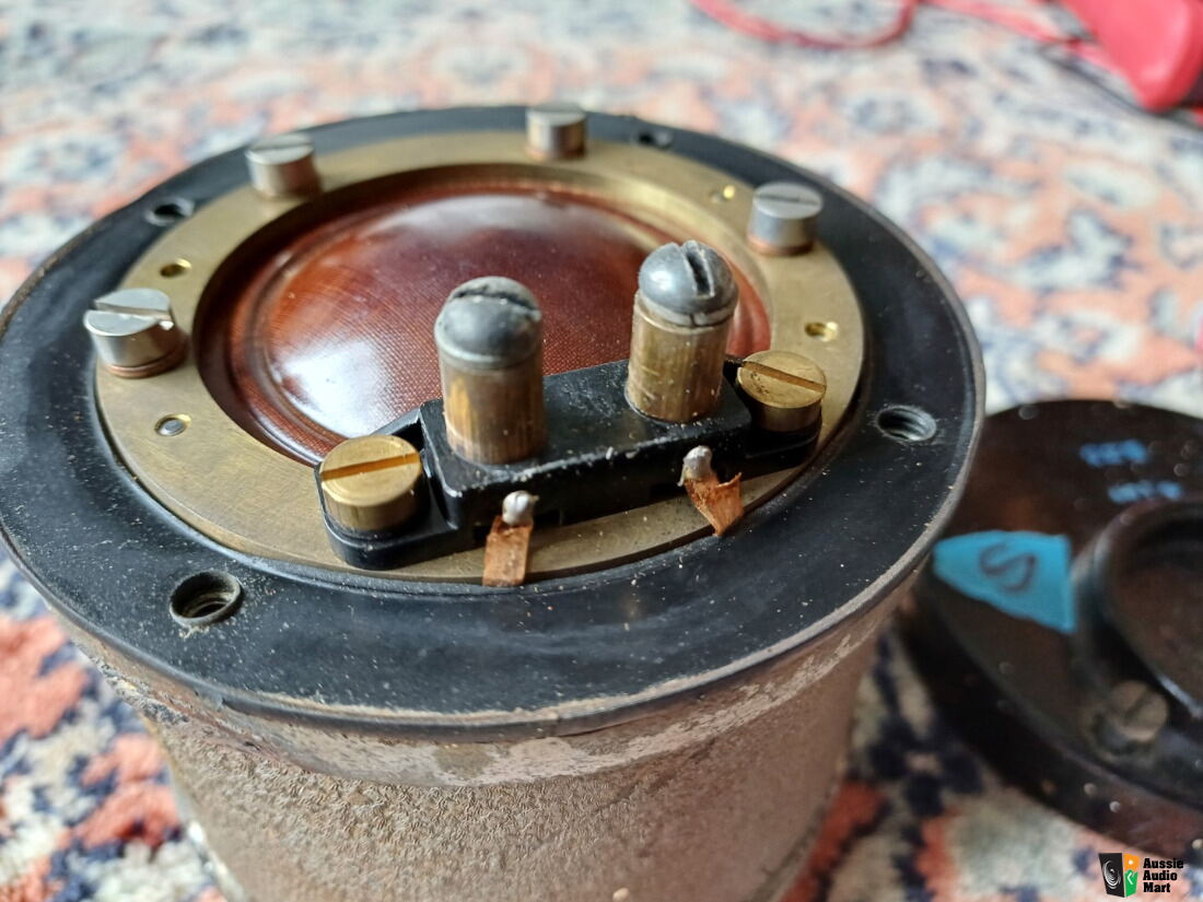 Western Electric 713 Receiver / Compression Drivers - Very good ...