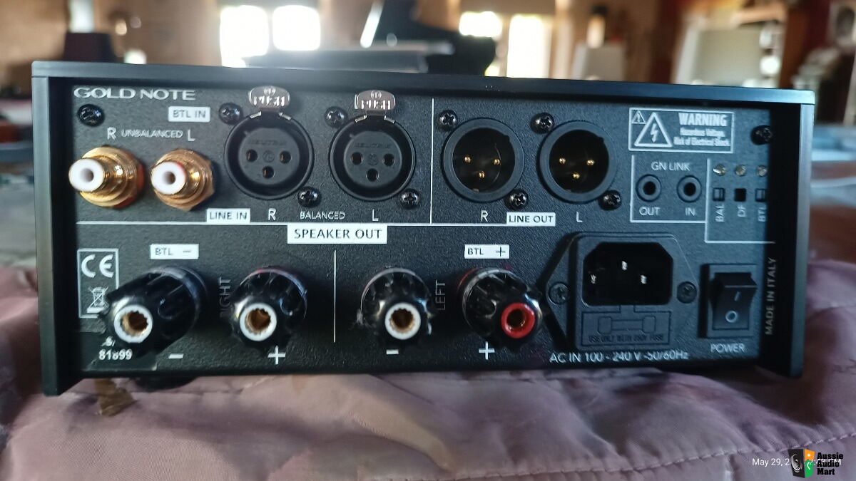 GOLD NOTE PA10 power amplifier