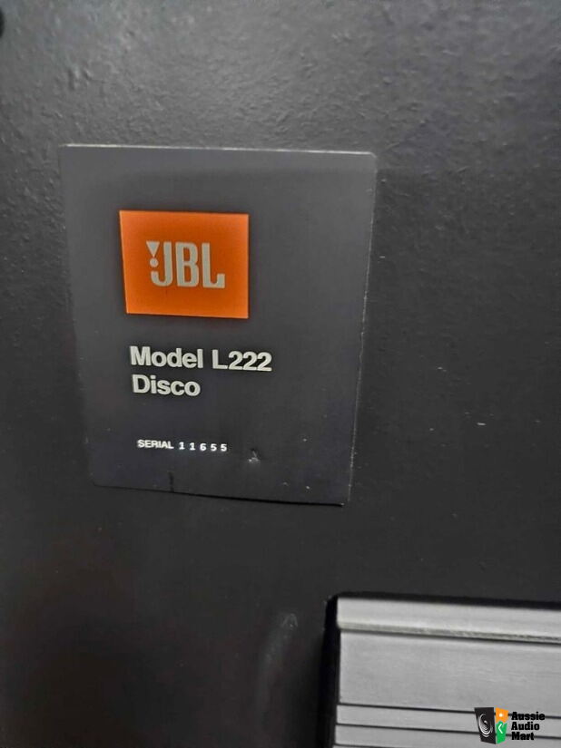 JBL L222 Disco Vintage Speakers Photo #5171772 - Aussie Audio Mart