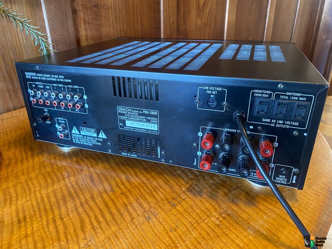 Denon PMA-1080R Stereo Amplifier Photo #5191294 - Aussie Audio Mart