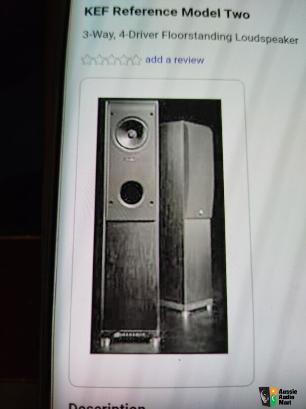 kef reference 2 For Sale - Aussie Audio Mart