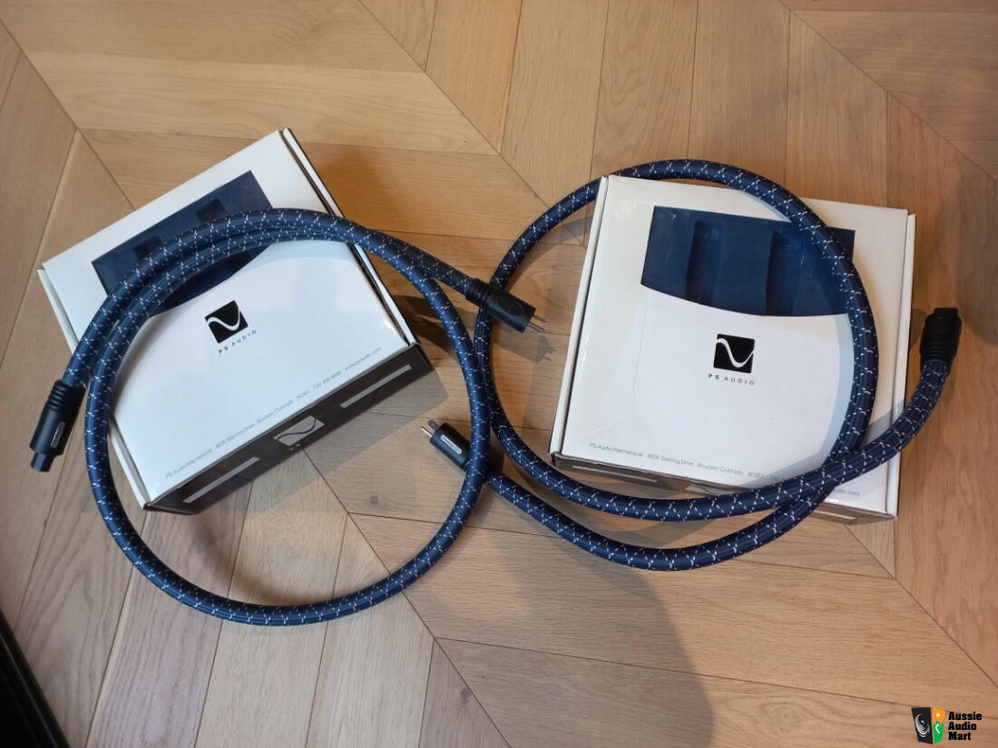 PS Audio Premier SC 2 metre AC cables (US plugs) - 2 available For Sale ...