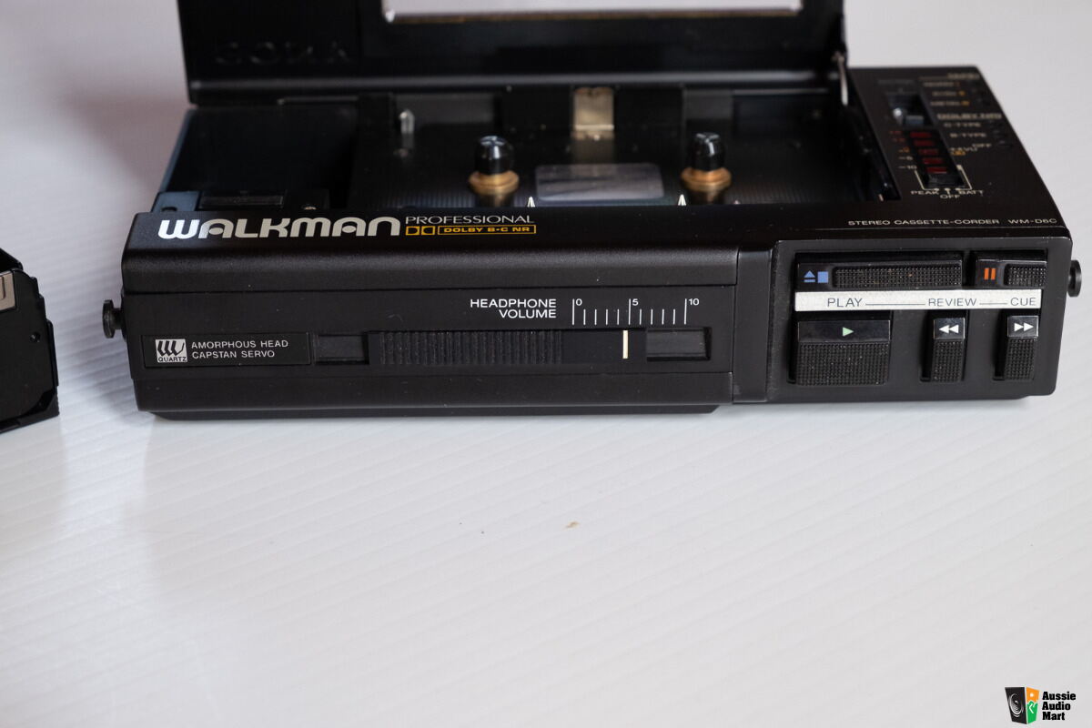 SONY WM-6DC Cassette Player with Quartz Amorphous Head Photo #5403837 ...
