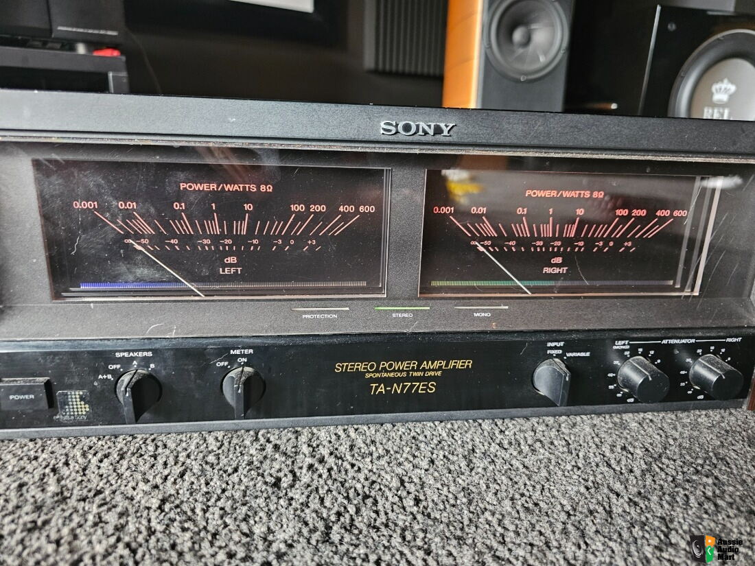 Sony TAN-77ES Power Amplifier - Original Owner, Fully Recapped! Photo ...
