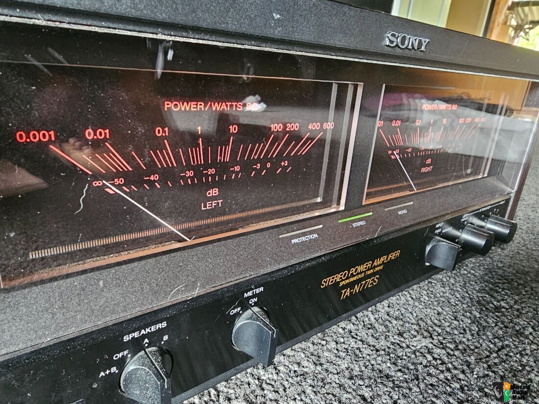 Sony TAN-77ES Power Amplifier - Original Owner, Fully Recapped! Photo ...