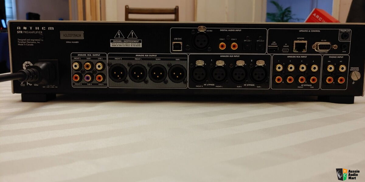 Anthem STR Pre-Amplifier - Price Reduction Photo #5435737 - Aussie ...