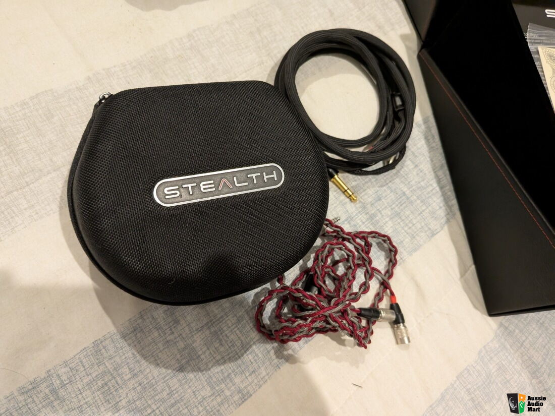 DCA Stealth Headphones with stock cable and custom cable Photo #5475439 ...