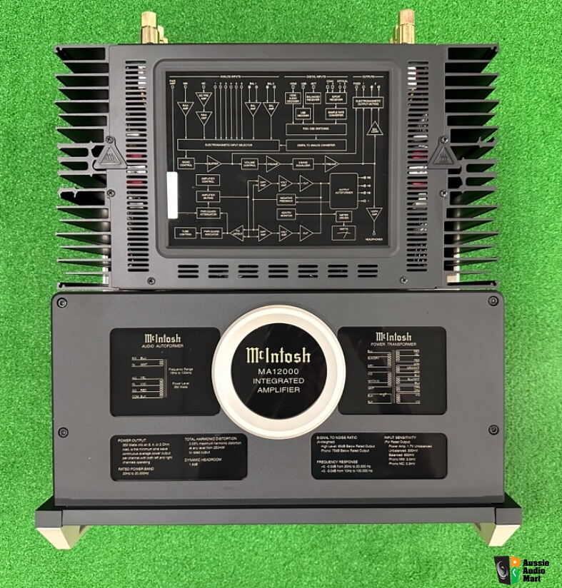 McIntosh MA12000 Integrated Amplifier - Like New, In Warranty Photo ...