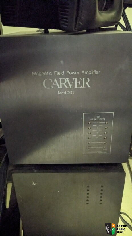 Carver M - 400t Magnetic Field Power Amplifier Wanted - Aussie Audio Mart